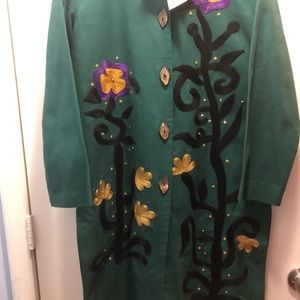 Alex Kim | Jackets & Coats | Alex Kim Wearable Art Coat Jacket | Poshmark
